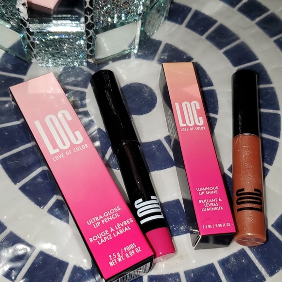 Love of color LOC | Makeup | Loc Lip Bundle Lip Gloss And Lip Pencil ...